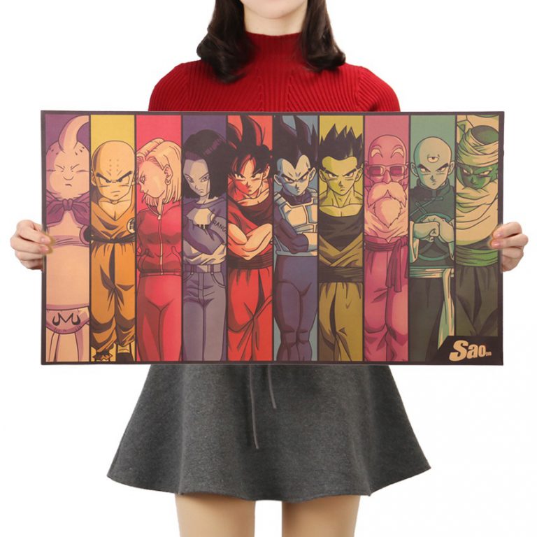 Dragon Ball Z Posters - DBZ Canvas Art Decor Home 2021