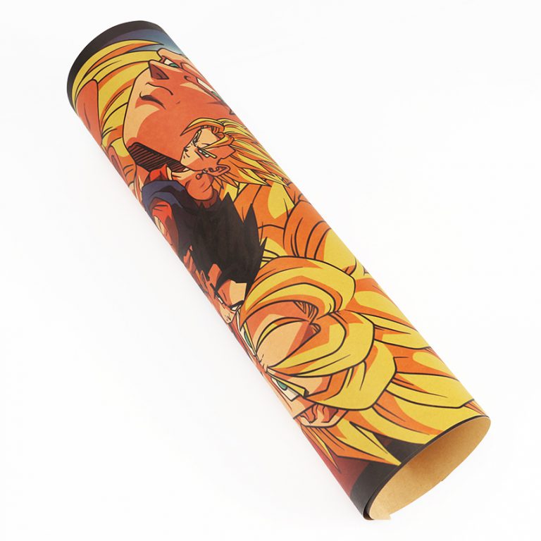 Dragon Ball Kraft Paper Retro Poster | DBZ Shop