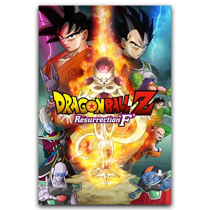New Dragon Ball Z Japanese Anime Silk Art Posters | DBZ Shop