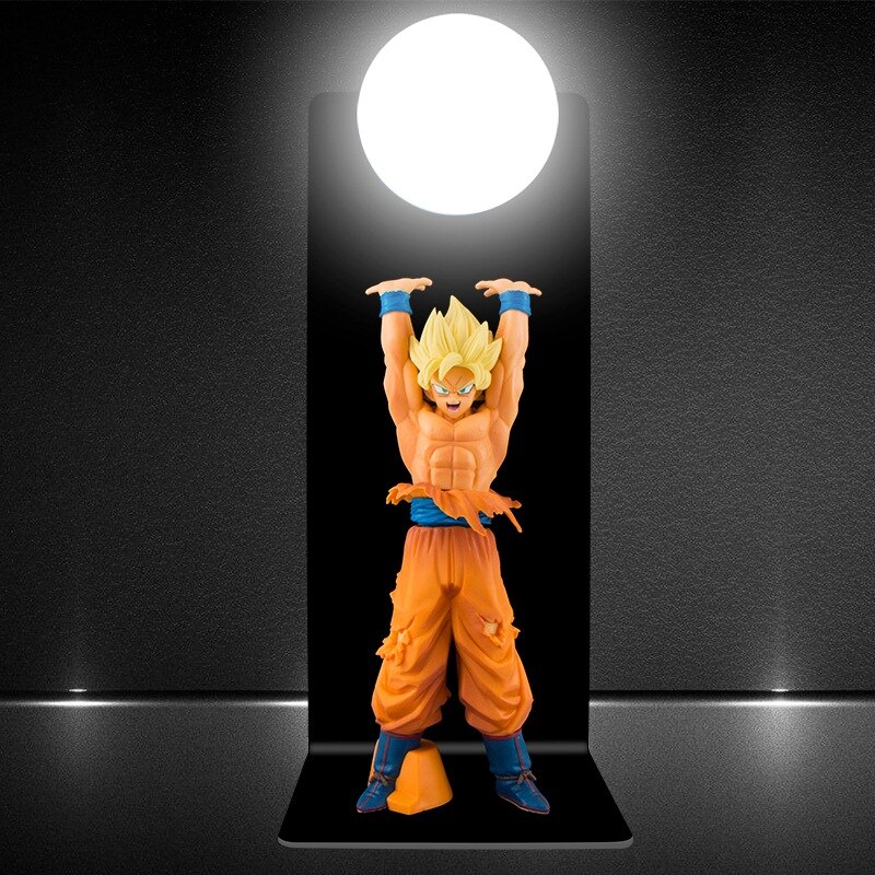 Son Goku Genkidama Spirit Bomb DIY 3D Light Lamp | DBZ Shop