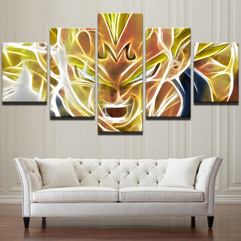 Vegeta Home Decor Wall Art | DBZ Shop