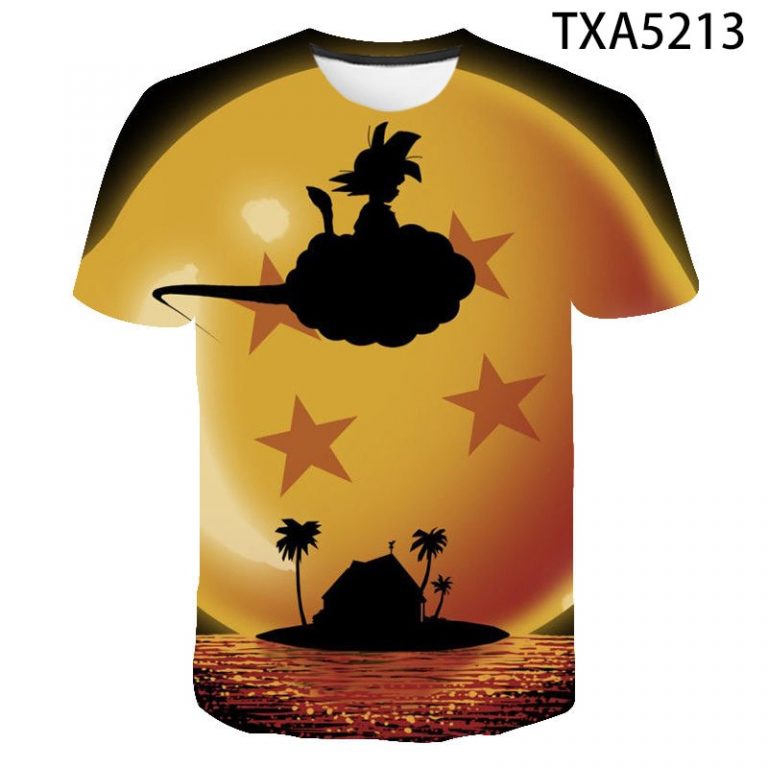 Dbz 3D Printed T-Shirt - Dragon Ball Fashion T-shirts | DBZ Shop