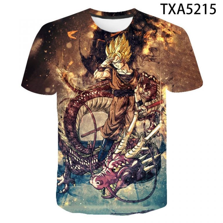 OFFICIAL DBZ 3D T-shirt【Exclusive on DBZ Shop】