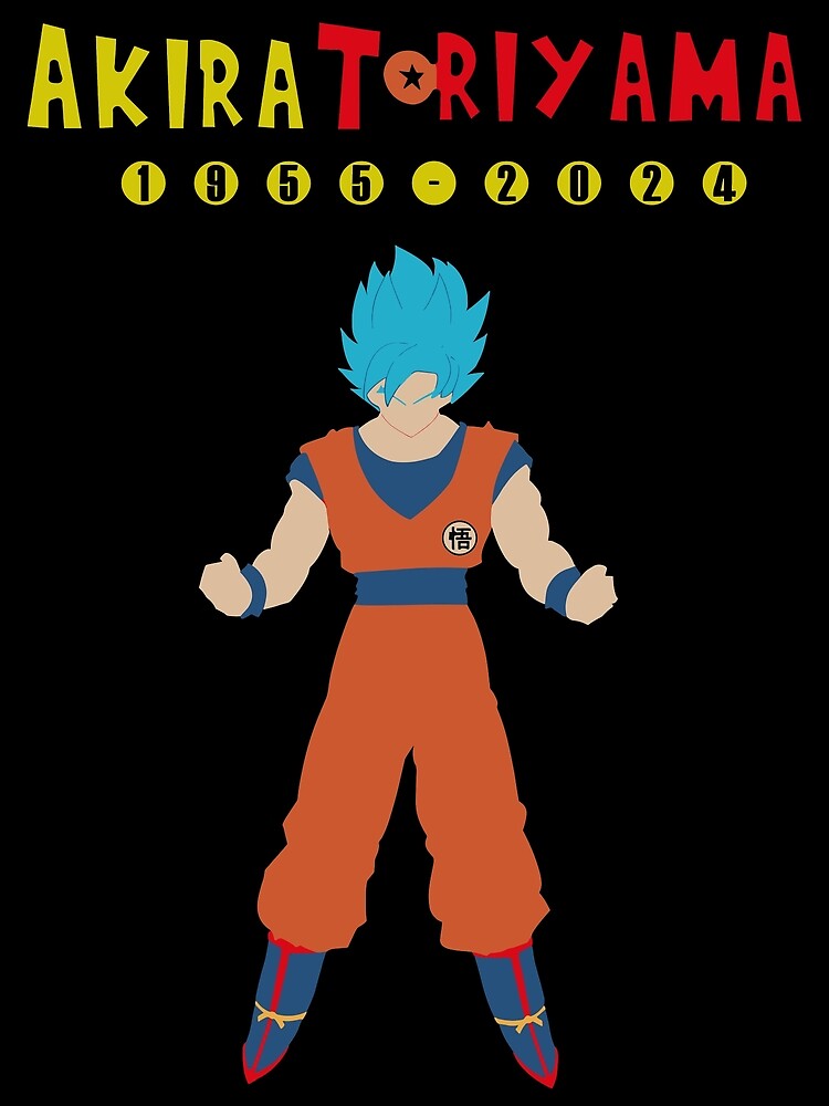 RIP Akira Toriyama 1955 - 2024 Poster | DBZ Shop